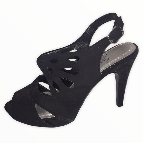 Impo Helen | Shoes | Impo Helen Black Heels Size 75 New | Poshmark